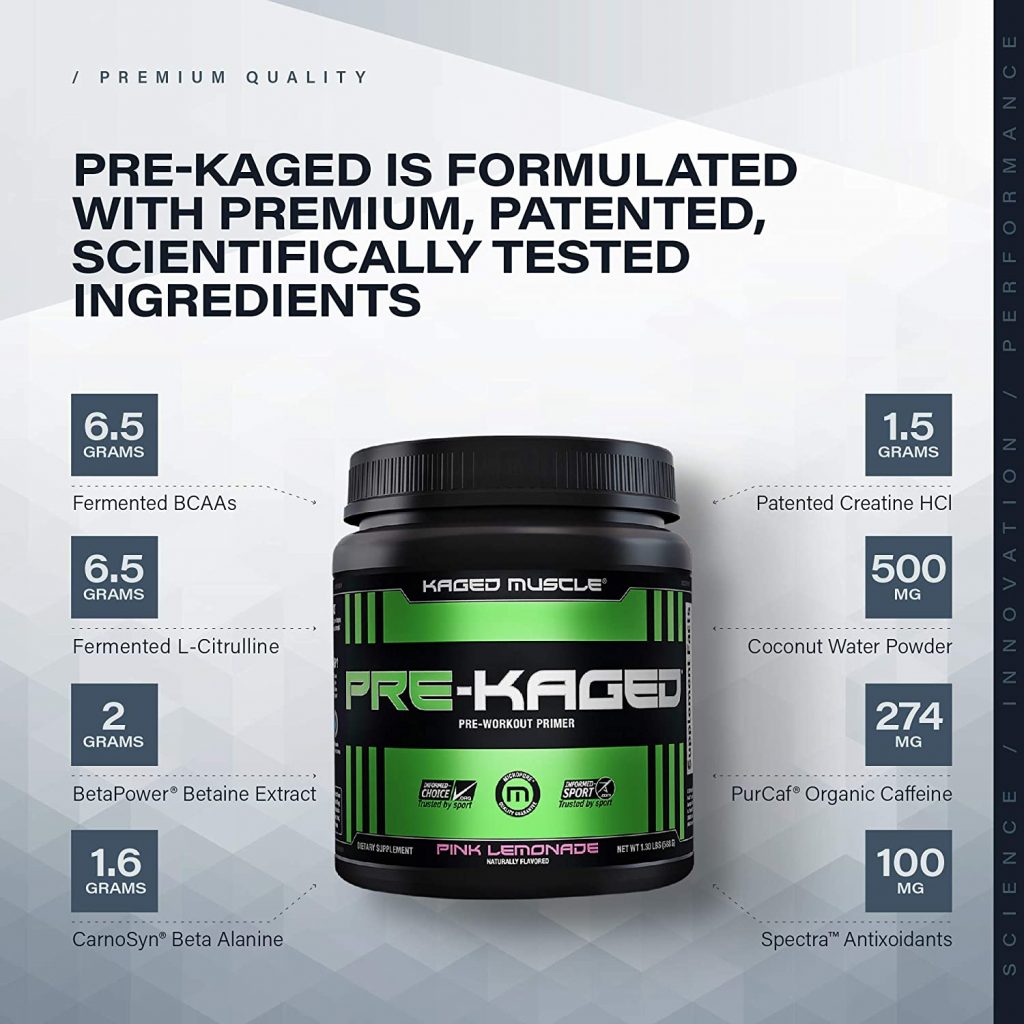 Pre-Kaged®Pre-Workout - Hulk Muscles
