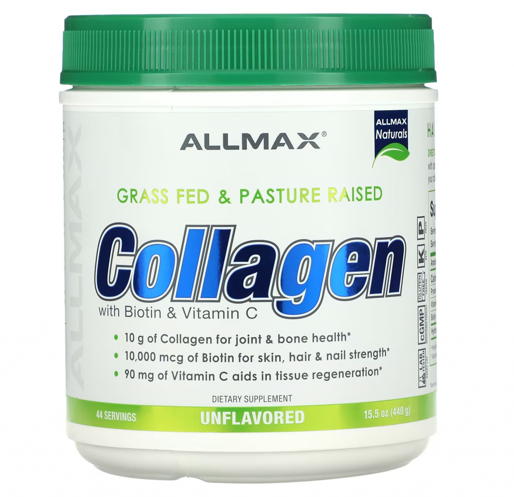 ALLMAX COLLAGEN WITH BIOTIN & VITAMIN C - Hulk Muscles