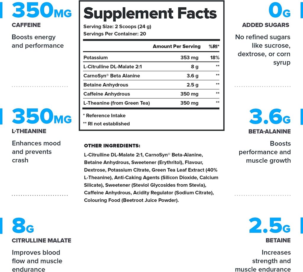 Legion Pulse Pre-Workout - Hulk Muscles