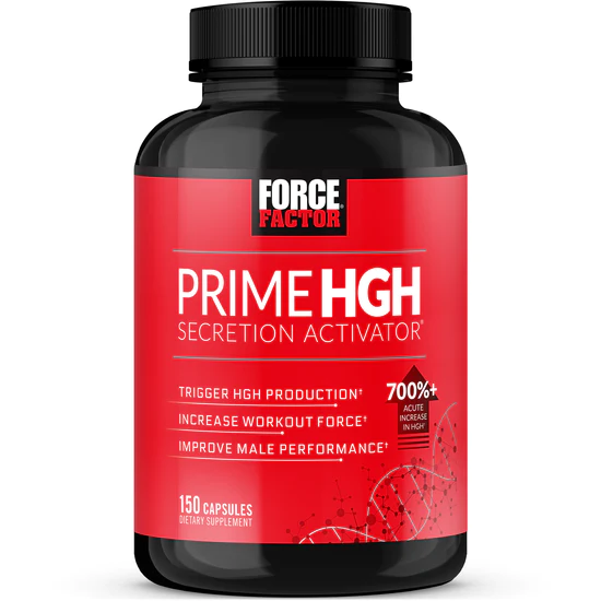 Force Factor Prime HGH Secretion Activator 75 Capsules - Hulk Muscles