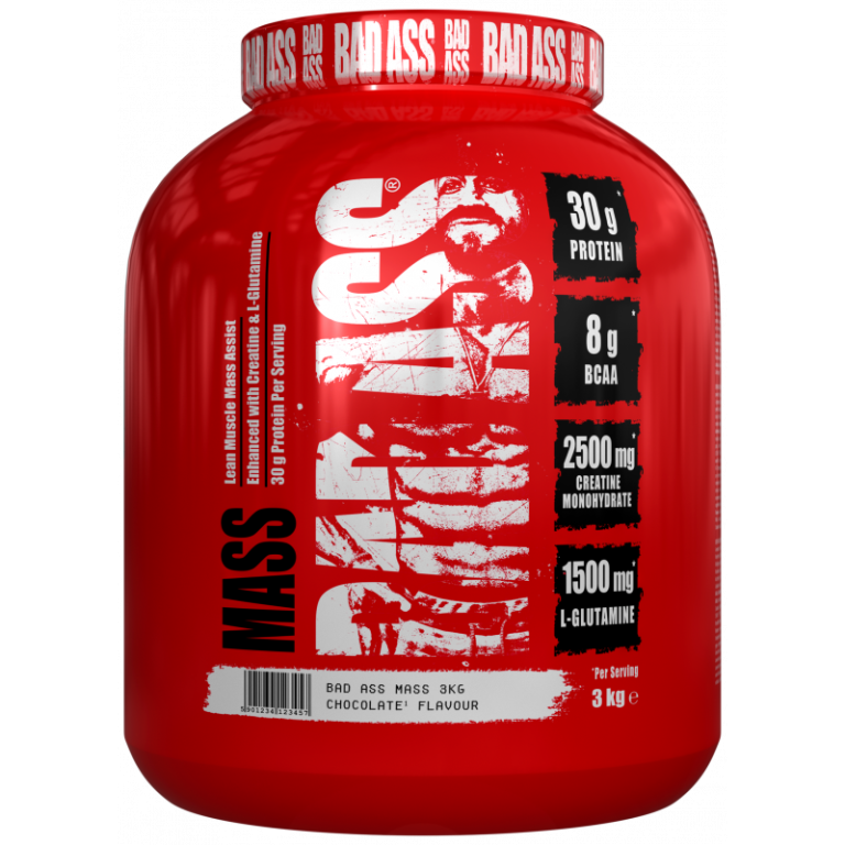 BAD ASS Mass 3 kg 30 Servings - Hulk Muscles