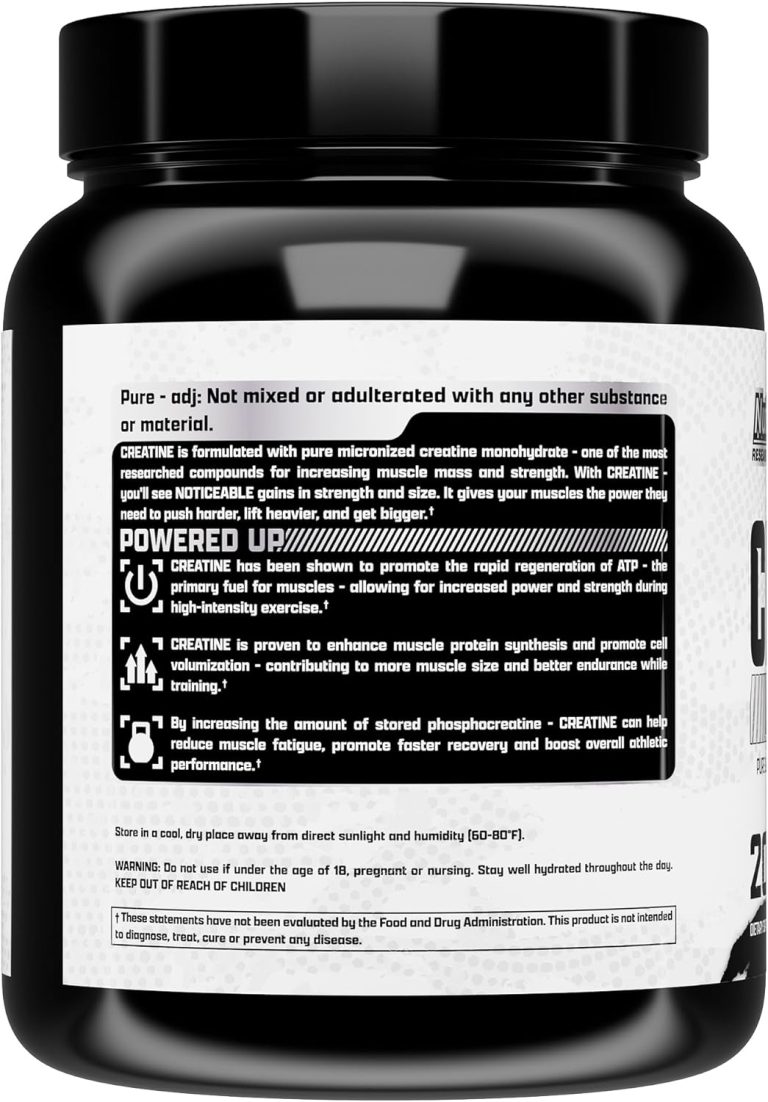 NUTREX Micronized Creatine Monohydrate (1KG) 200 Servings - Hulk Muscles