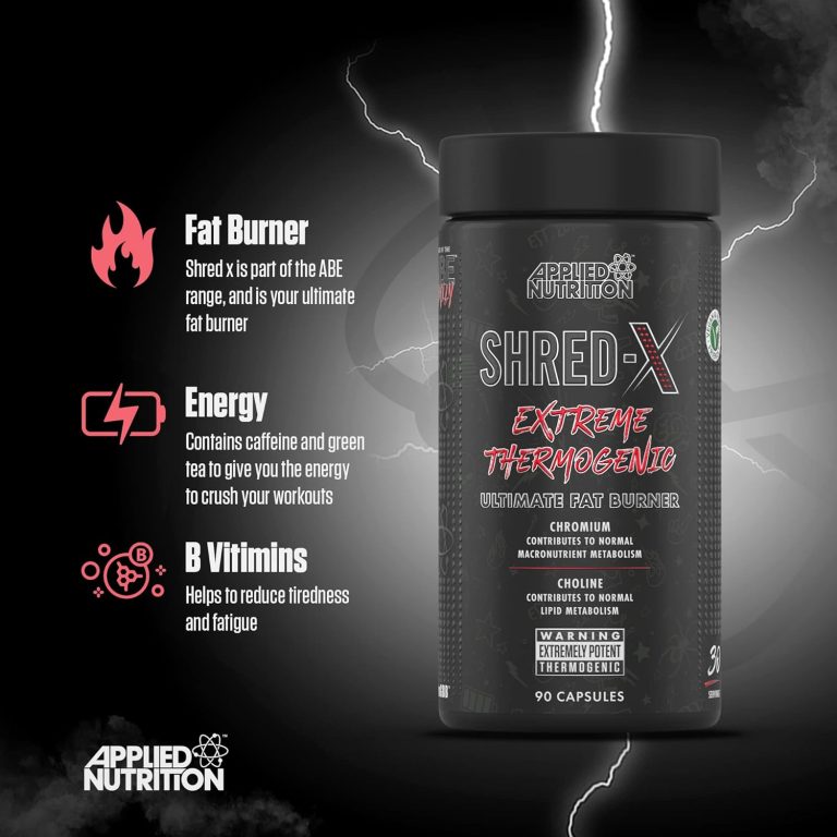 Applied Nutrition Shred X Ultimate Fat Burner 90 Capsules - Hulk Muscles