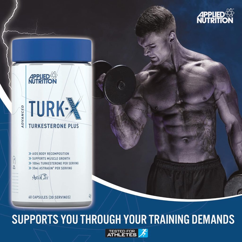 Applied Nutrition Turk-X Turkesterone Plus 60 Capsules - Hulk Muscles